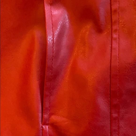 Mountain Lake | Jackets & Coats | Red Non Leather Jacket | Poshmark